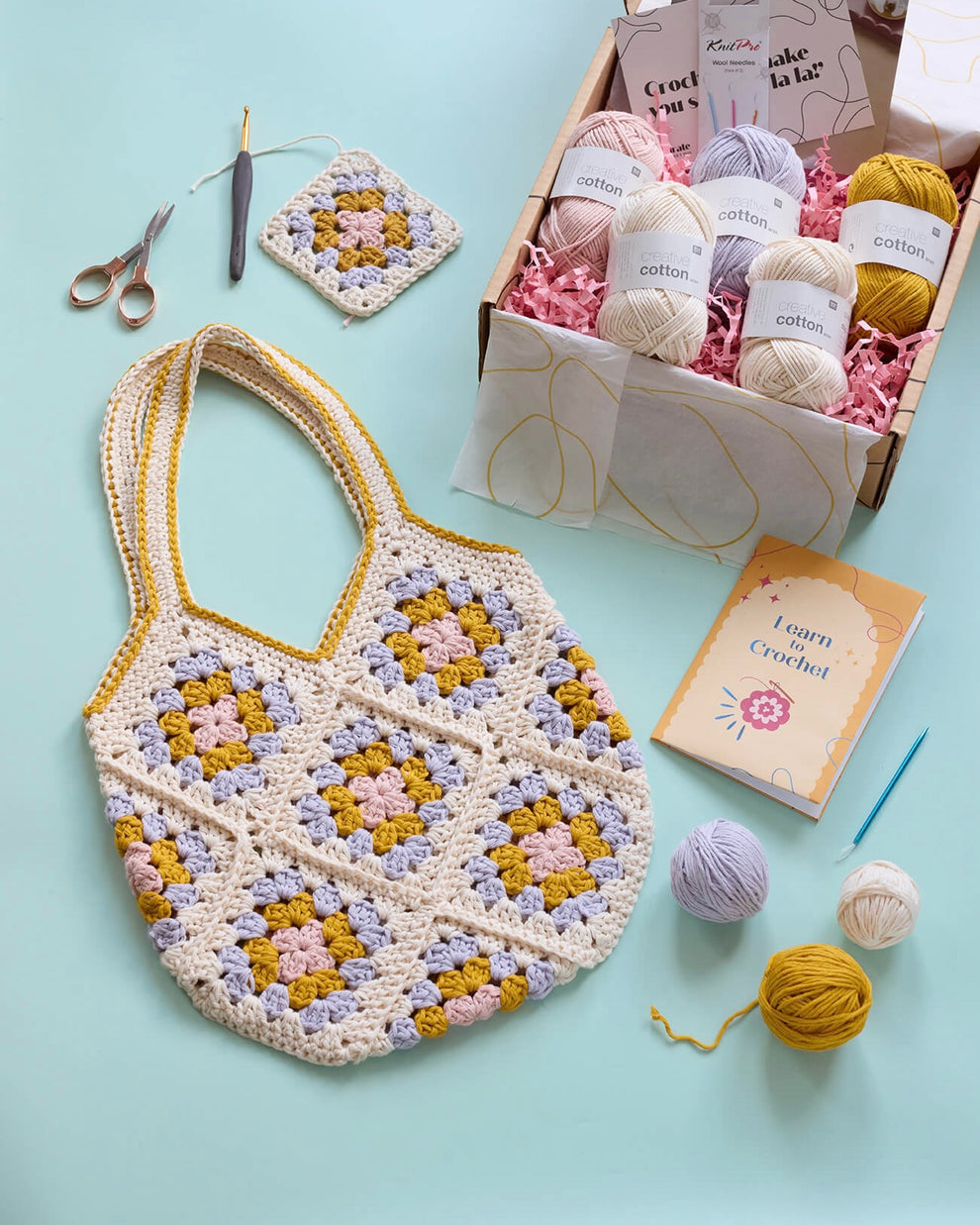 Curate Crochet Box - Gift a Box Crochet Kit | Lottie and Albert ...