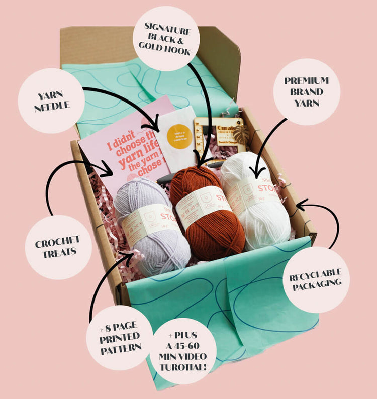 The Curate Crochet Subscription Box | Lottie and Albert – Lottie & Albert