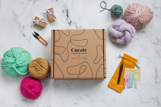 The Curate Crochet Subscription Box | Lottie and Albert – Lottie & Albert